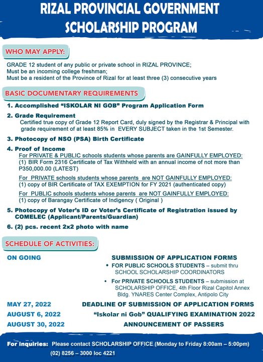 Rizal Provincial Government Official Website